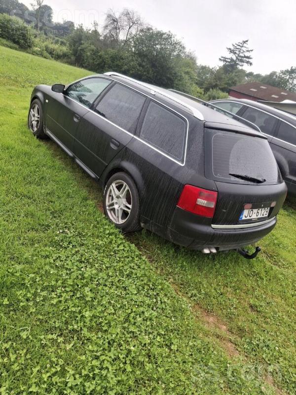 Black Audi A6 2002 in Kuldiga, with an engine capacity of 1.90 L and mileage of 432 thousand km for 1880 €, photo 6 on AUTOMOTO.COM.LV