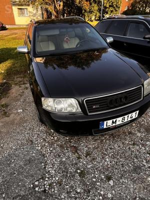 Black Audi A6 2002 in Talsi, with an engine capacity of 1.90 L and mileage of 393 thousand km for 1650 €, photo  on AUTOMOTO.COM.LV