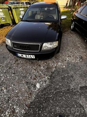 Black Audi A6 2002 in Talsi, with an engine capacity of 1.90 L and mileage of 393 thousand km for 1650 €, photo 3 on AUTOMOTO.COM.LV