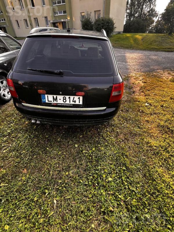 Black Audi A6 2002 in Talsi, with an engine capacity of 1.90 L and mileage of 393 thousand km for 1650 €, photo 4 on AUTOMOTO.COM.LV