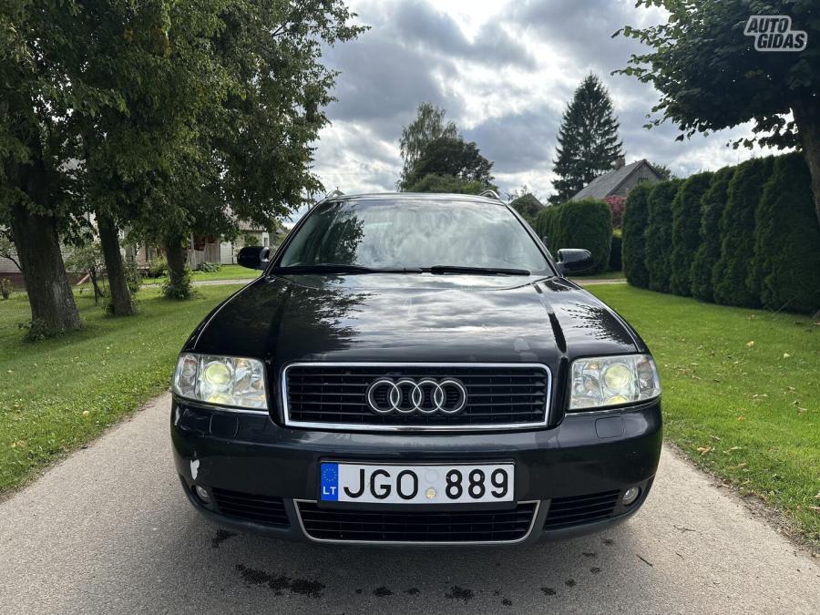 Melns Audi A6 2002 Kelmė, ar dzinēja tilpumu 2.50 L un nobraukumu 282 tūkst. km par 500 €, foto 1 vietnē AUTOMOTO.COM.LV
