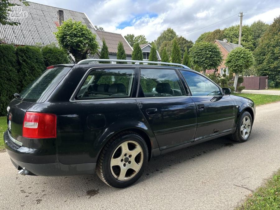 Melns Audi A6 2002 Kelmė, ar dzinēja tilpumu 2.50 L un nobraukumu 282 tūkst. km par 500 €, foto 4 vietnē AUTOMOTO.COM.LV