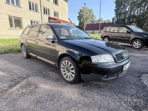 Black Audi A6 2002 in Rezekne, with an engine capacity of 1.90 L and mileage of 348 thousand km for 2400 €, photo 3 on AUTOMOTO.COM.LV