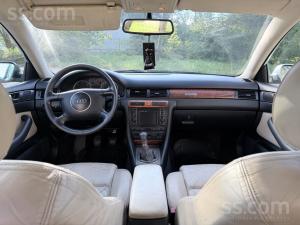 Black Audi A6 2002 in Rezekne, with an engine capacity of 1.90 L and mileage of 348 thousand km for 2400 €, photo 6 on AUTOMOTO.COM.LV