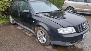 Black Audi A6 2002 in Riga, with an engine capacity of 2.50 L and mileage of 0 thousand km for 850 €, photo 4 on AUTOMOTO.COM.LV