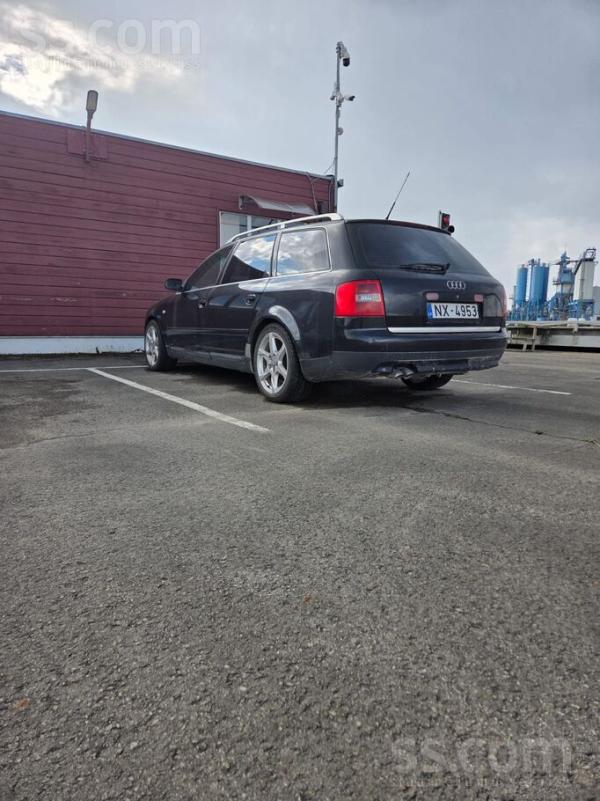 Melns Audi A6 2002 Jēkabpils, ar dzinēja tilpumu 2.50 L un nobraukumu 382 tūkst. km par 1800 €, foto 1 vietnē AUTOMOTO.COM.LV