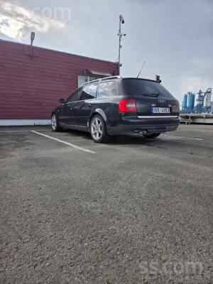 Black Audi A6 2002 in Jekabpils, with an engine capacity of 2.50 L and mileage of 382 thousand km for 1800 €, photo  on AUTOMOTO.COM.LV