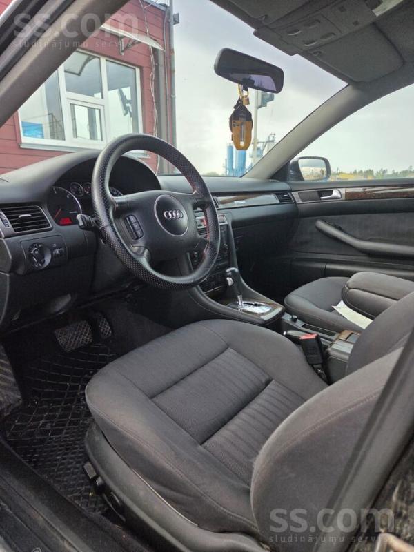Melns Audi A6 2002 Jēkabpils, ar dzinēja tilpumu 2.50 L un nobraukumu 382 tūkst. km par 1800 €, foto 4 vietnē AUTOMOTO.COM.LV