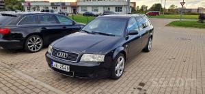 Black Audi A6 2002 in Jelgava, with an engine capacity of 2.50 L and mileage of 386 thousand km for 1200 €, photo  on AUTOMOTO.COM.LV