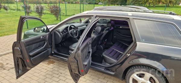 Black Audi A6 2002 in Jelgava, with an engine capacity of 2.50 L and mileage of 386 thousand km for 1200 €, photo 9 on AUTOMOTO.COM.LV