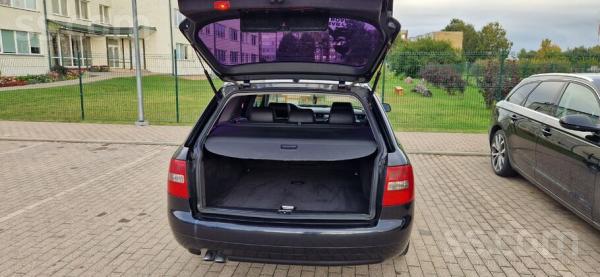 Black Audi A6 2002 in Jelgava, with an engine capacity of 2.50 L and mileage of 386 thousand km for 1200 €, photo 10 on AUTOMOTO.COM.LV