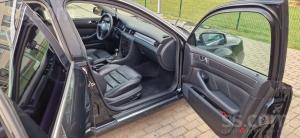 Black Audi A6 2002 in Jelgava, with an engine capacity of 2.50 L and mileage of 386 thousand km for 1200 €, photo 13 on AUTOMOTO.COM.LV