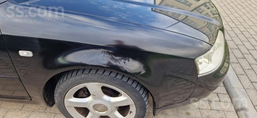 Black Audi A6 2002 in Jelgava, with an engine capacity of 2.50 L and mileage of 386 thousand km for 1200 €, photo 15 on AUTOMOTO.COM.LV