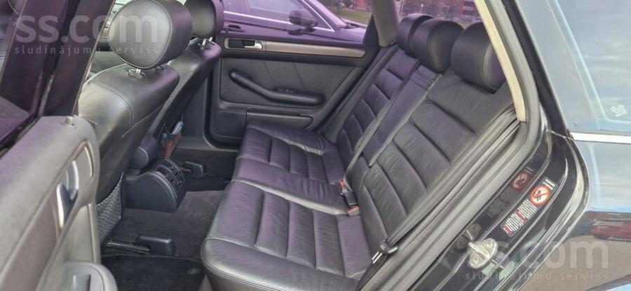 Black Audi A6 2002 in Jelgava, with an engine capacity of 2.50 L and mileage of 386 thousand km for 1200 €, photo 19 on AUTOMOTO.COM.LV