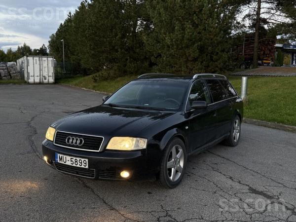 Melns Audi A6 2002 Cēsis, ar dzinēja tilpumu 2.50 L un nobraukumu 320 tūkst. km par 1500 €, foto 1 vietnē AUTOMOTO.COM.LV