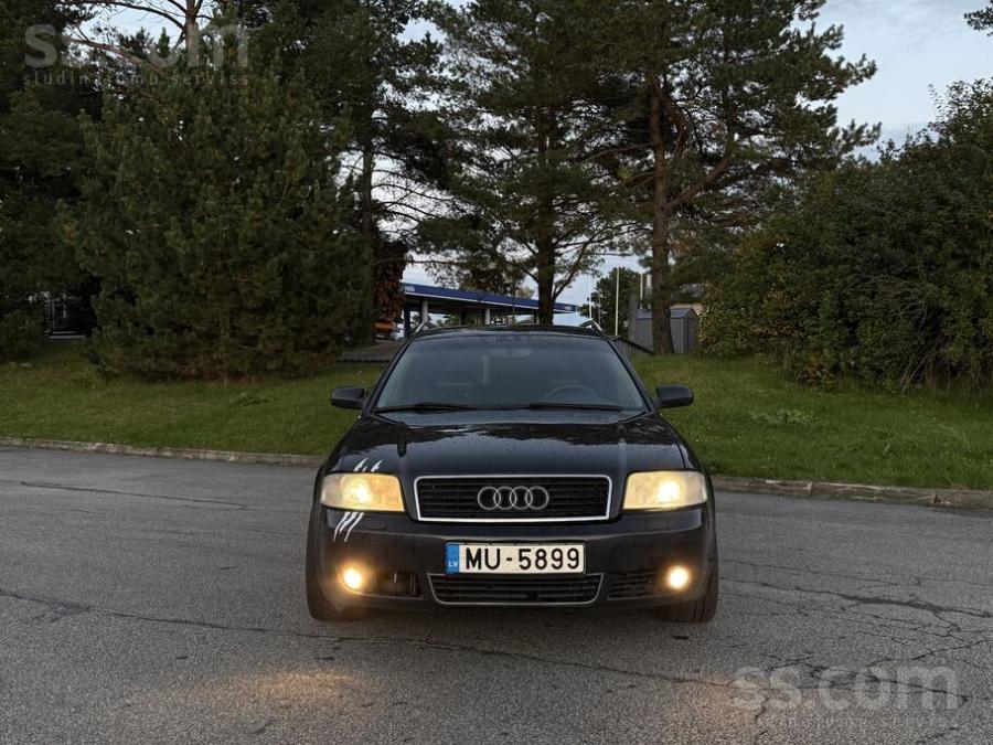 Black Audi A6 2002 in Cesis, with an engine capacity of 2.50 L and mileage of 320 thousand km for 1500 €, photo 3 on AUTOMOTO.COM.LV