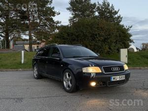 Black Audi A6 2002 in Cesis, with an engine capacity of 2.50 L and mileage of 320 thousand km for 1500 €, photo 4 on AUTOMOTO.COM.LV