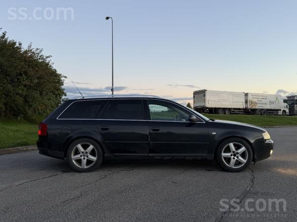 Melns Audi A6 2002 Cēsis, ar dzinēja tilpumu 2.50 L un nobraukumu 320 tūkst. km par 1500 €, foto 5 vietnē AUTOMOTO.COM.LV