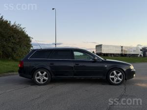 Black Audi A6 2002 in Cesis, with an engine capacity of 2.50 L and mileage of 320 thousand km for 1500 €, photo 5 on AUTOMOTO.COM.LV