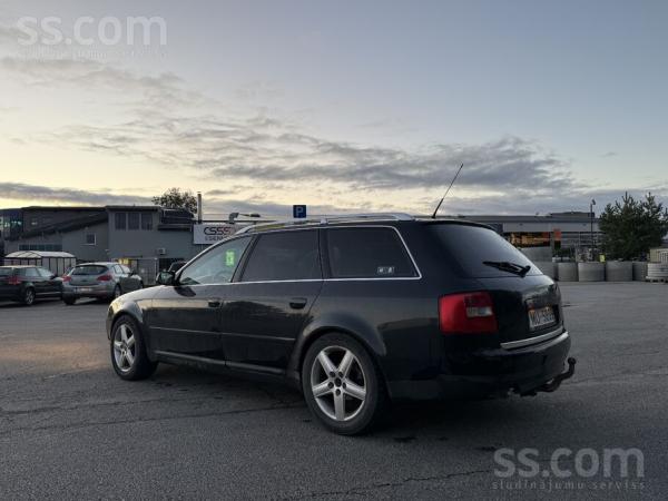Melns Audi A6 2002 Cēsis, ar dzinēja tilpumu 2.50 L un nobraukumu 320 tūkst. km par 1500 €, foto 6 vietnē AUTOMOTO.COM.LV