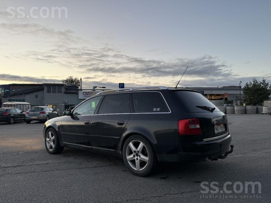 Black Audi A6 2002 in Cesis, with an engine capacity of 2.50 L and mileage of 320 thousand km for 1500 €, photo 6 on AUTOMOTO.COM.LV