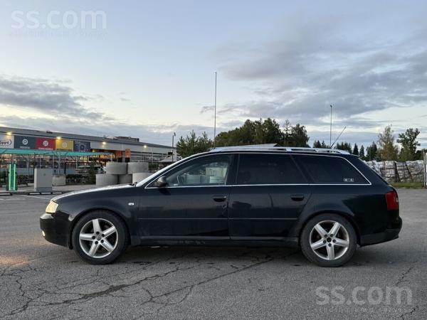Melns Audi A6 2002 Cēsis, ar dzinēja tilpumu 2.50 L un nobraukumu 320 tūkst. km par 1500 €, foto 8 vietnē AUTOMOTO.COM.LV