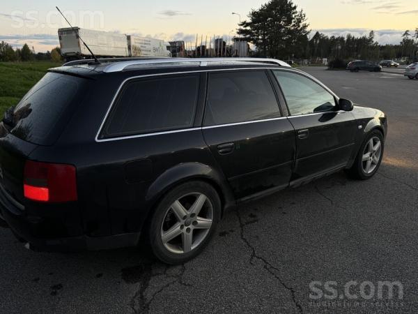 Melns Audi A6 2002 Cēsis, ar dzinēja tilpumu 2.50 L un nobraukumu 320 tūkst. km par 1500 €, foto 9 vietnē AUTOMOTO.COM.LV