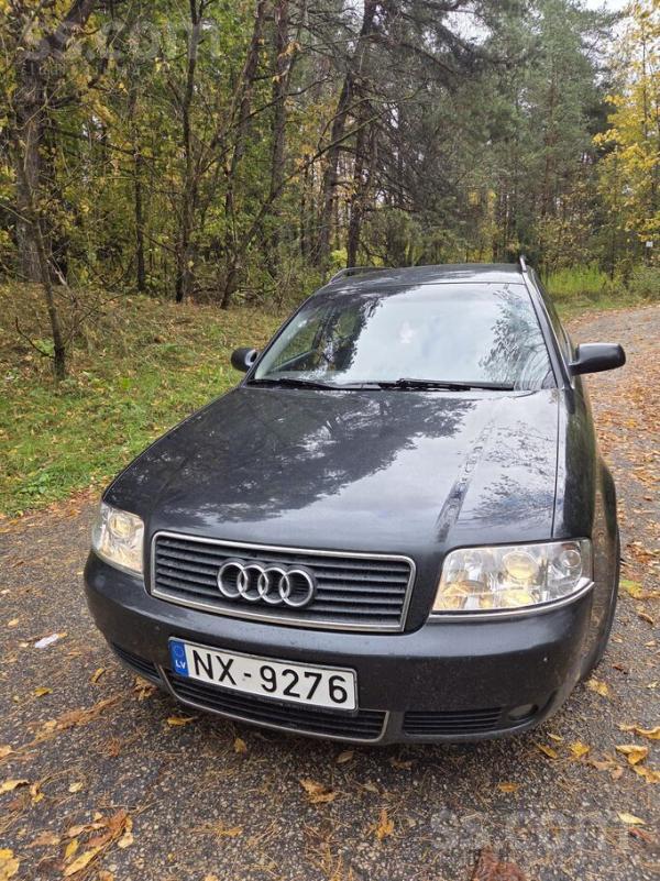 Melns Audi A6 2002 Rēzekne, ar dzinēja tilpumu 2.50 L un nobraukumu 411 tūkst. km par 1700 €, foto 1 vietnē AUTOMOTO.COM.LV