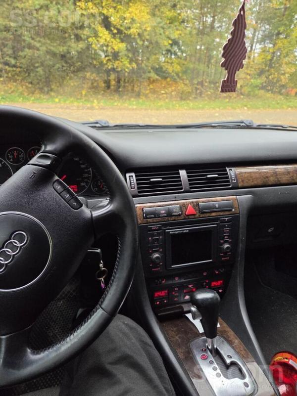 Melns Audi A6 2002 Rēzekne, ar dzinēja tilpumu 2.50 L un nobraukumu 411 tūkst. km par 1700 €, foto 8 vietnē AUTOMOTO.COM.LV