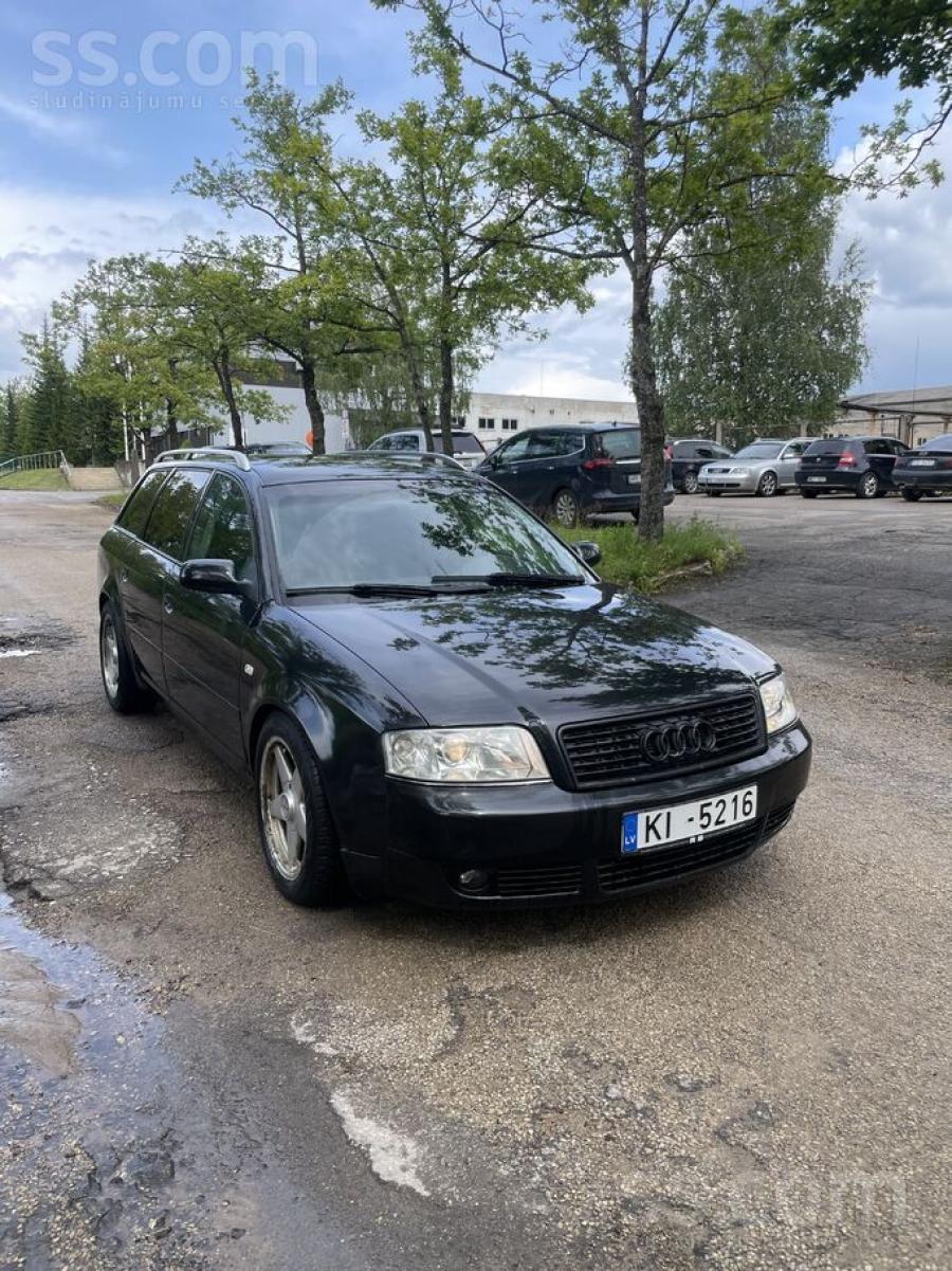 Melns Audi A6 2003 Rēzekne, ar dzinēja tilpumu 1.90 L un nobraukumu 294 tūkst. km par 6990 €, foto 1 vietnē AUTOMOTO.COM.LV