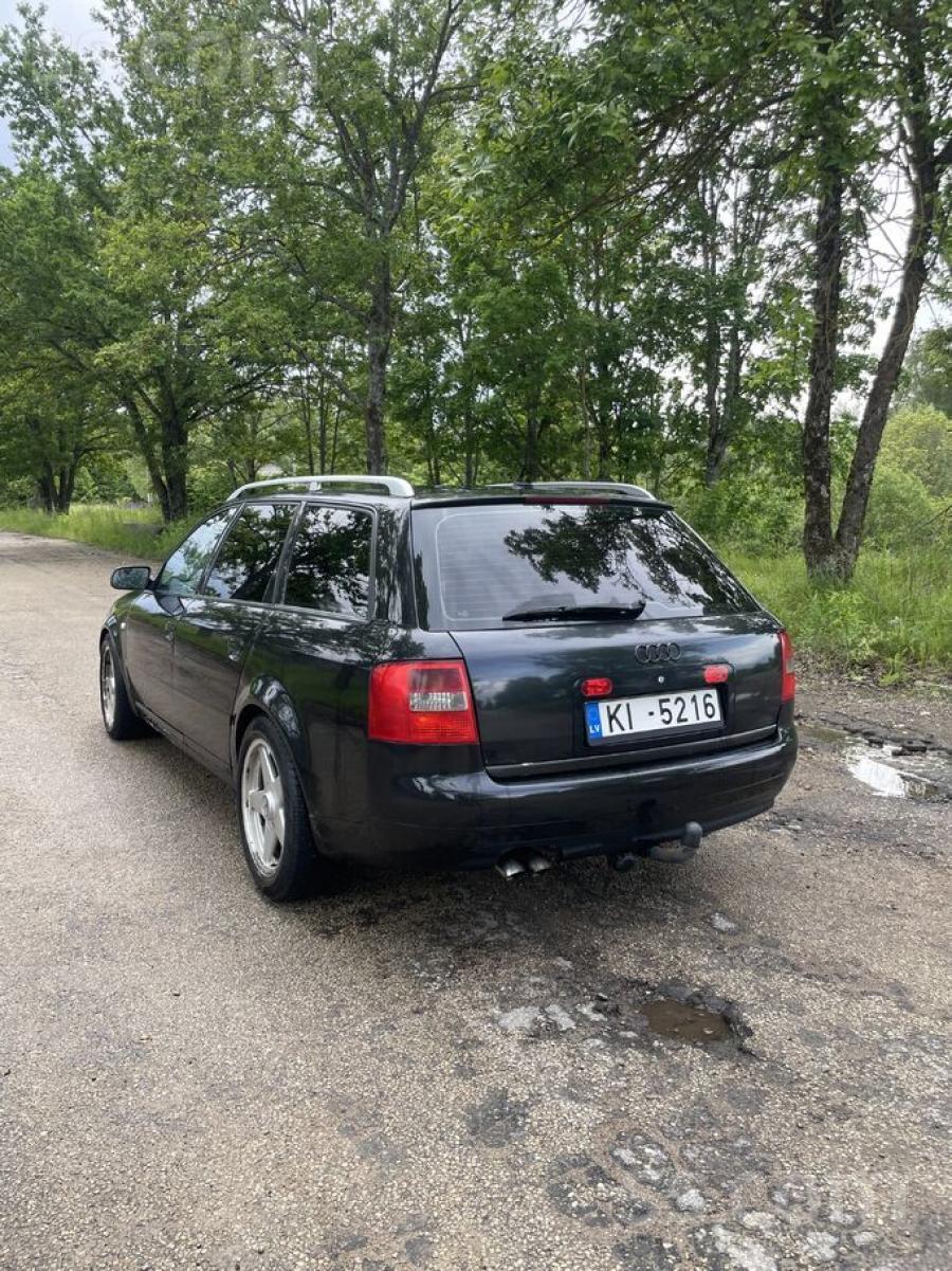 Melns Audi A6 2003 Rēzekne, ar dzinēja tilpumu 1.90 L un nobraukumu 294 tūkst. km par 6990 €, foto 4 vietnē AUTOMOTO.COM.LV