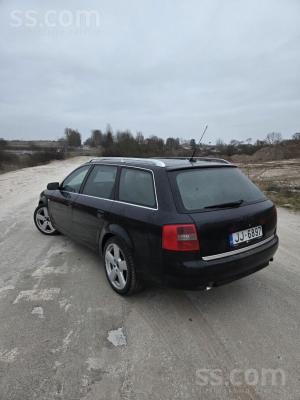 Black Audi A6 2003 in Ludza, with an engine capacity of 2.50 L and mileage of 342 thousand km for 1700 €, photo 3 on AUTOMOTO.COM.LV