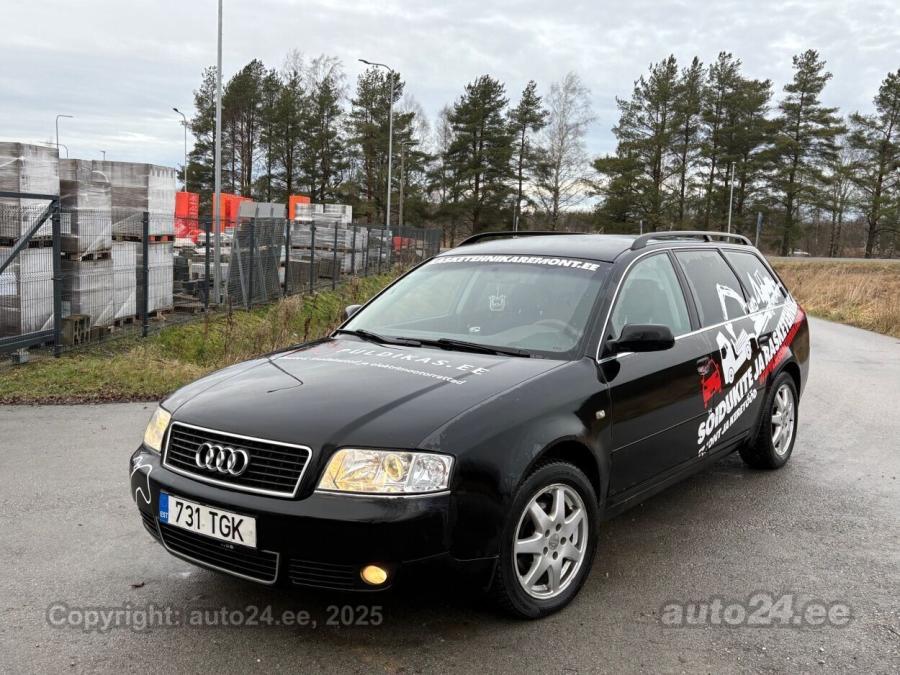 Melns Audi A6 2003 Rapla, ar dzinēja tilpumu 1.90 L un nobraukumu 0 tūkst. km par 850 €, foto 1 vietnē AUTOMOTO.COM.LV