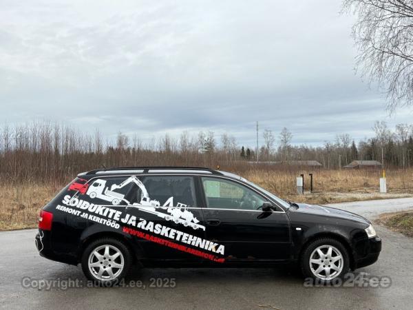 Black Audi A6 2003 in Rapla, with an engine capacity of 1.90 L and mileage of 0 thousand km for 850 €, photo 3 on AUTOMOTO.COM.LV