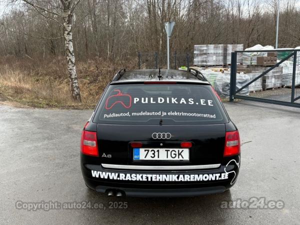 Black Audi A6 2003 in Rapla, with an engine capacity of 1.90 L and mileage of 0 thousand km for 850 €, photo 5 on AUTOMOTO.COM.LV