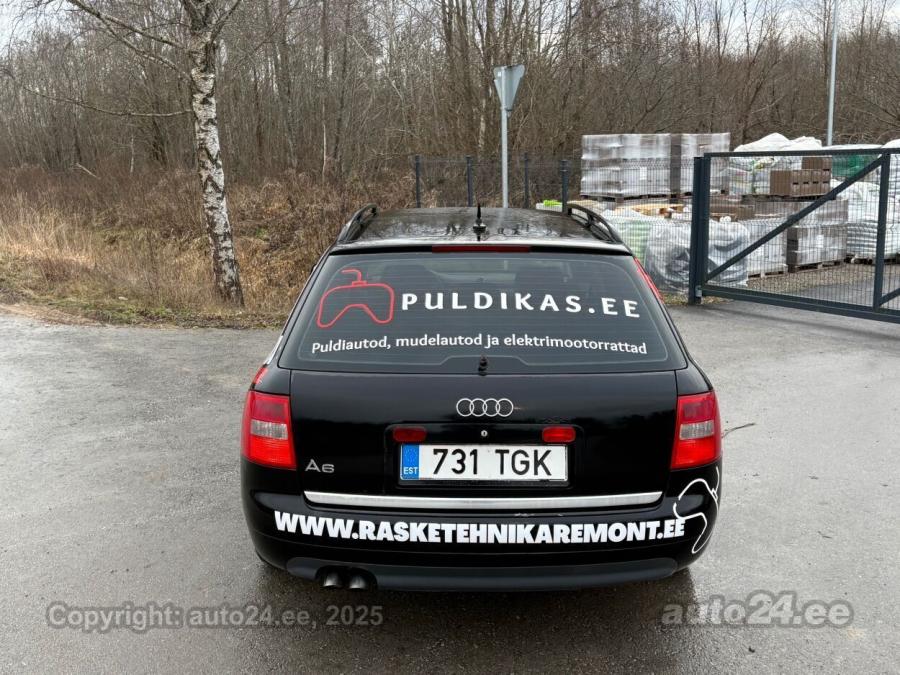 Melns Audi A6 2003 Rapla, ar dzinēja tilpumu 1.90 L un nobraukumu 0 tūkst. km par 850 €, foto 5 vietnē AUTOMOTO.COM.LV