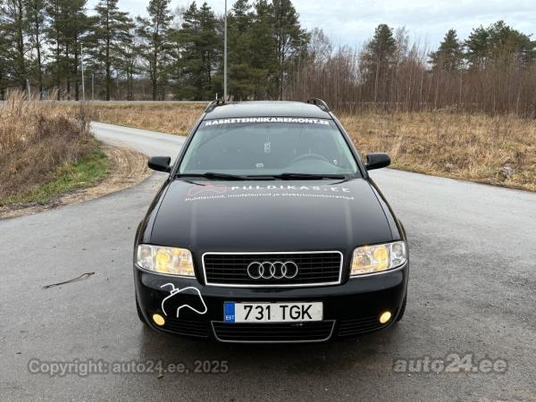 Black Audi A6 2003 in Rapla, with an engine capacity of 1.90 L and mileage of 0 thousand km for 850 €, photo 6 on AUTOMOTO.COM.LV
