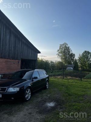Black Audi A6 2003 in Balvi, with an engine capacity of 2.50 L and mileage of 377 thousand km for 2150 €, photo 5 on AUTOMOTO.COM.LV