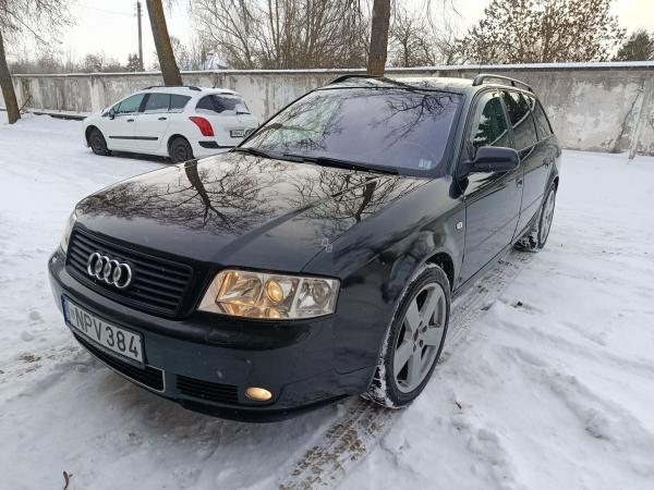 Black Audi A6 2003 in Joniskis, with an engine capacity of 2.50 L and mileage of 400 thousand km for 1650 €, photo 6 on AUTOMOTO.COM.LV