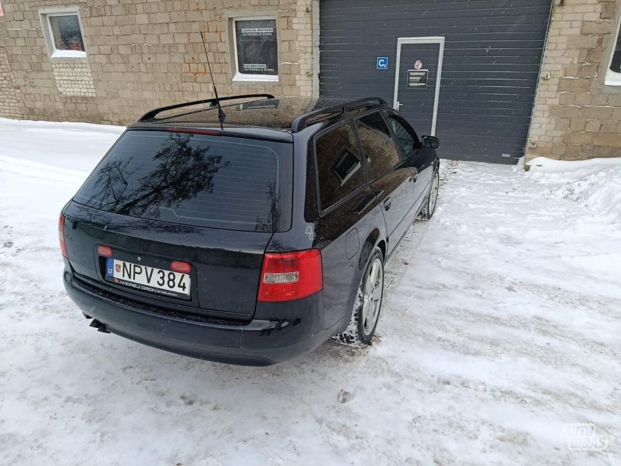 Melns Audi A6 2003 Joniškis, ar dzinēja tilpumu 2.50 L un nobraukumu 400 tūkst. km par 1650 €, foto 8 vietnē AUTOMOTO.COM.LV