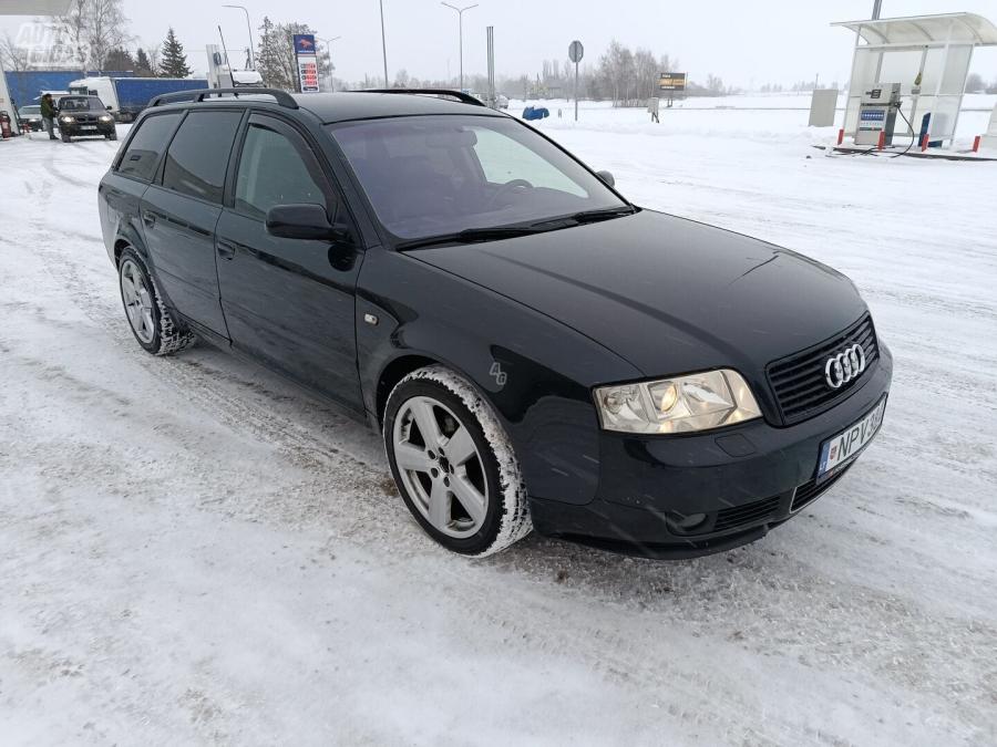 Melns Audi A6 2003 Joniškis, ar dzinēja tilpumu 2.50 L un nobraukumu 400 tūkst. km par 1650 €, foto 14 vietnē AUTOMOTO.COM.LV