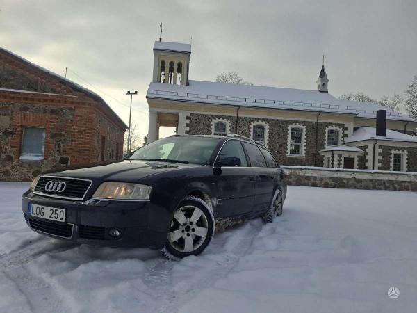Melns Audi A6 2003 Alīta, ar dzinēja tilpumu 2.50 L un nobraukumu 287 tūkst. km par 1900 €, foto 1 vietnē AUTOMOTO.COM.LV