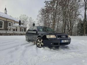 Black Audi A6 2003 in Alytus, with an engine capacity of 2.50 L and mileage of 287 thousand km for 1900 €, photo 2 on AUTOMOTO.COM.LV