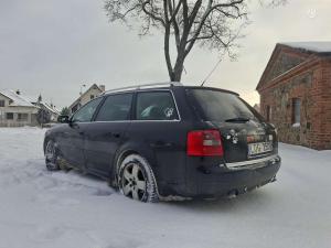 Black Audi A6 2003 in Alytus, with an engine capacity of 2.50 L and mileage of 287 thousand km for 1900 €, photo 4 on AUTOMOTO.COM.LV