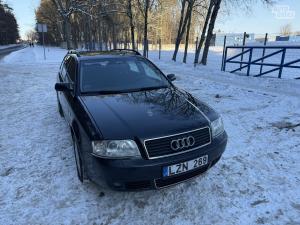 Melns Audi A6 2003 Alīta, ar dzinēja tilpumu 2.40 L un nobraukumu 245 tūkst. km par 1450 €, foto  vietnē AUTOMOTO.COM.LV
