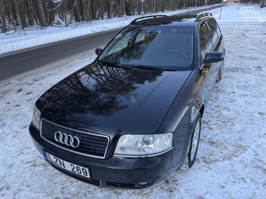 Melns Audi A6 2003 Alīta, ar dzinēja tilpumu 2.40 L un nobraukumu 245 tūkst. km par 1450 €, foto 3 vietnē AUTOMOTO.COM.LV