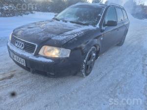 Black Audi A6 2003 in Daugavpils, with an engine capacity of 2.50 L and mileage of 397 thousand km for 1250 €, photo  on AUTOMOTO.COM.LV