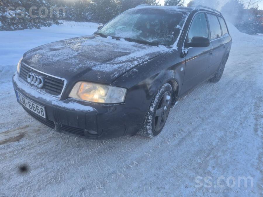 Melns Audi A6 2003 Daugavpils, ar dzinēja tilpumu 2.50 L un nobraukumu 397 tūkst. km par 1250 €, foto 1 vietnē AUTOMOTO.COM.LV