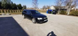 Melns Audi A6 2003 Lazdijai, ar dzinēja tilpumu 2.50 L un nobraukumu 379 tūkst. km par 1000 €, foto  vietnē AUTOMOTO.COM.LV