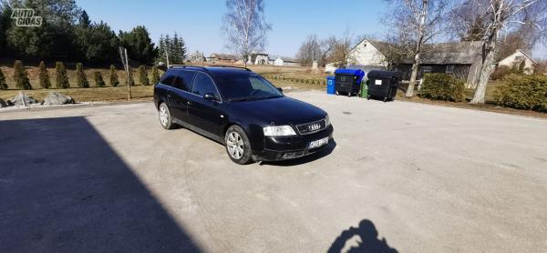 Melns Audi A6 2003 Lazdijai, ar dzinēja tilpumu 2.50 L un nobraukumu 379 tūkst. km par 1000 €, foto 5 vietnē AUTOMOTO.COM.LV